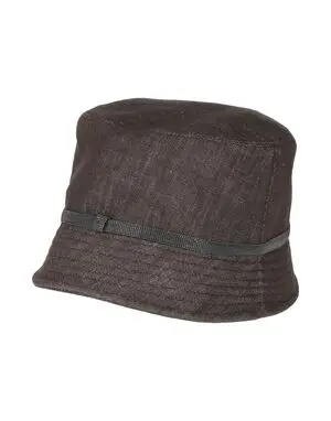 Brunello Cucinelli Hat Dark Size Cotton, Brass