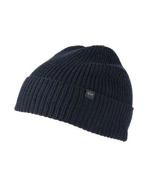 Paul & Shark Hat Size Virgin Wool, Silk - Navy