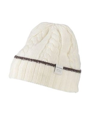 Paul & Shark Hat Cream Size Virgin Wool, Cashmere - White