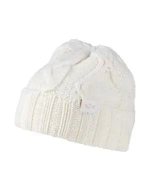 Paul & Shark Hat Ivory Size Virgin Wool