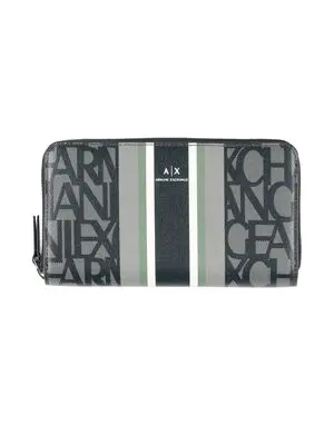 Armani Exchange Wallet Cotton, Polyurethane