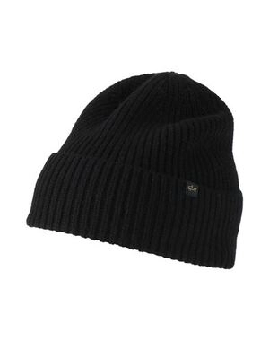 Paul & Shark Hat Burgundy Size Virgin Wool, Cashmere - Black