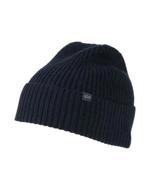 Paul & Shark Hat Burgundy Size Virgin Wool, Cashmere - Navy