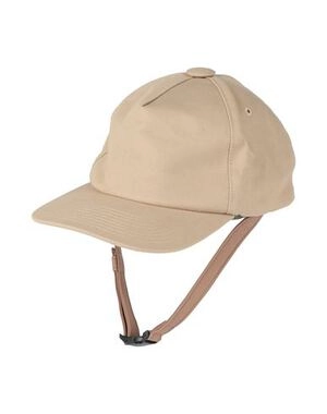 MAISON MARGIELA Hat Burgundy Size Cotton - Beige