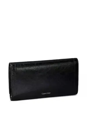Calvin Klein Logo-plaque Bi-fold Wallet - Black