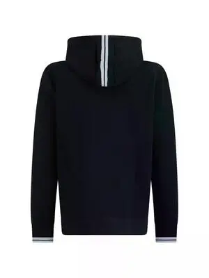 BOSS Logo-print Zip-up Hoodie