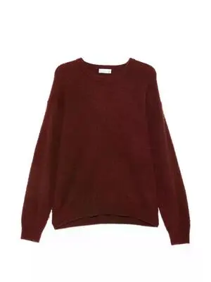 ROBERTO COLLINA Crew-neck Sweater - Red