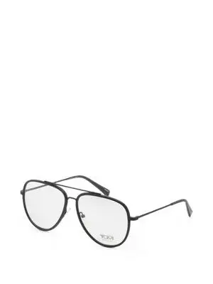 Tumi Pilot-frame Glasses - Black