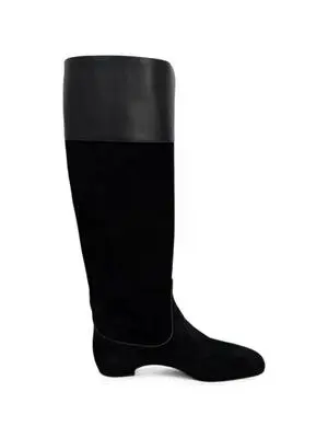 ROGER VIVIER Almond-toe Knee-high Boots