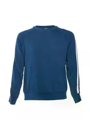 Sandro Side-stripe Sweatshirt - Blue