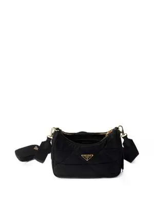 Prada Quilted Re-nylon Shoulder Bag