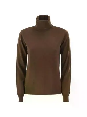 Max Mara Roll-neck Fine-knit Sweater