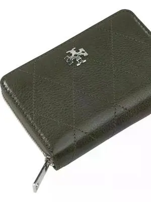 Tory Burch Small Charlie Quilted Zip-around Wallet
