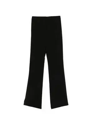 Max Mara Concealed-fastening Trousers - Black
