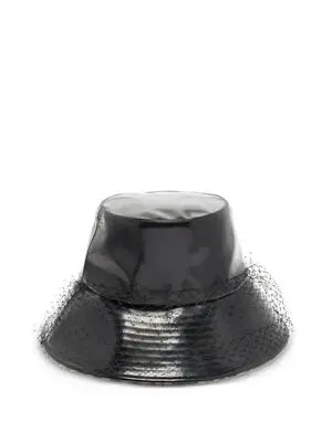 Dior Teddy-d Veil Bucket Hat - Black