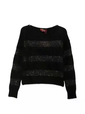 Max Mara Sequin-embellished Sweater