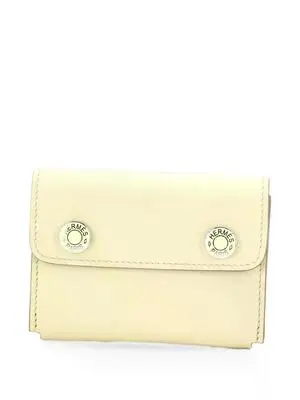 Hermès Hermesnap Swift Card Holder - Yellow