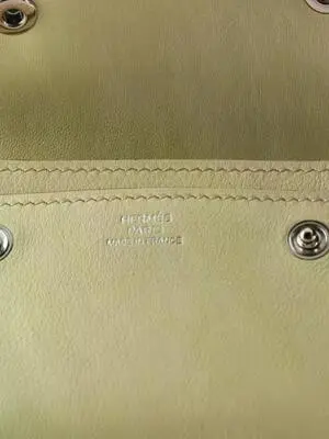 Hermès Hermesnap Swift Card Holder - Yellow