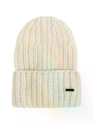 Dsquared2 Logo-plaque Beanie Hat - Neutrals
