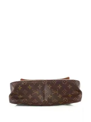 LOUIS VUITTON Looping Handbag Monogram Canvas Mini Satchel