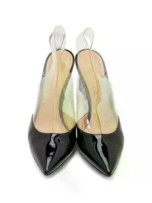 GIANVITO ROSSI Plexi Slingback Pumps
