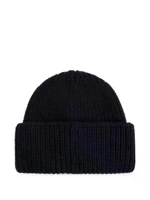 Dsquared2 Logo-patch Ribbed-knit Beanie Hat