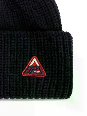 Dsquared2 Logo-patch Ribbed-knit Beanie Hat