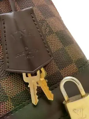 LOUIS VUITTON 2013 Damier Ebene Alma Bb Satchel
