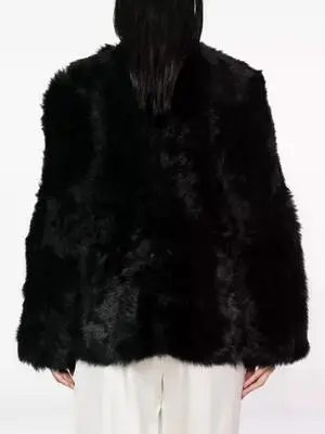Soft Goat Shearling Coat
