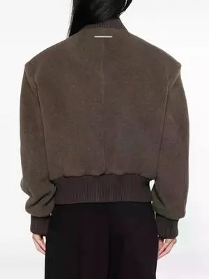 Seafarer Padded-shoulder Bomber Jacket