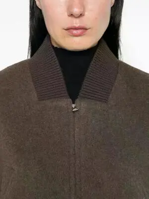 Seafarer Padded-shoulder Bomber Jacket