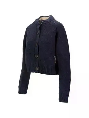 B.B. WALACE Button-fastening Raglan-sleeve Cardigan