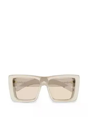 Saint Laurent Howl Square-frame Sunglasses - Neutrals