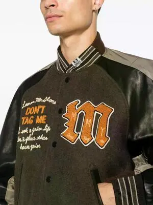 Mihara Yasuhiro Embroidered Panelled Jacket