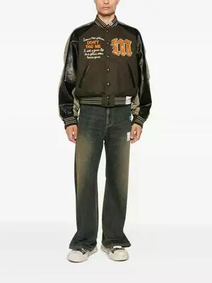 Mihara Yasuhiro Embroidered Panelled Jacket