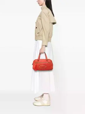 Loewe 2008 Nubuck Anagram Madrid Fringe Handbag