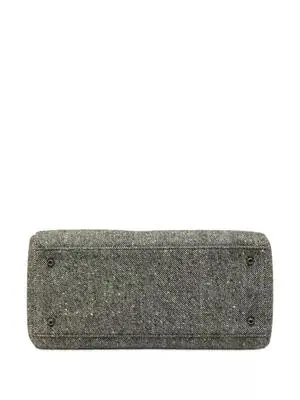 Dior 1998 Medium Tweed Lady Satchel