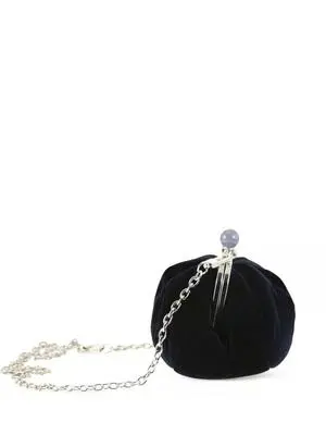 Max Mara Velvet Kiss-lock Clutch