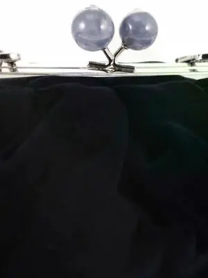 Max Mara Velvet Kiss-lock Clutch