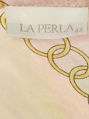 La Perla Floral-print Wrap Skirt