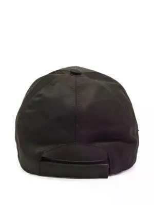 Prada Triangle Logo Plaque Re-nylon Baseball Cap