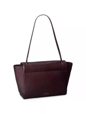 Calvin Klein Logo-plaque Foldover Shoulder Bag