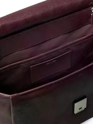 Calvin Klein Logo-plaque Foldover Shoulder Bag