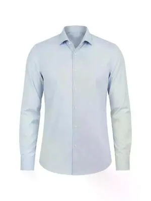 BOSS Long-sleeve Button-down Shirt - Blue