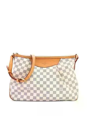 LOUIS VUITTON Damier Siracusa Mm Shoulder Bag - White