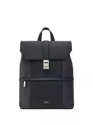 FERRAGAMO Monogram-jacquard Backpack - Black