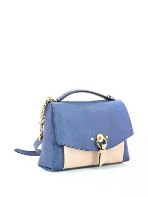 LOUIS VUITTON Blanche Handbag Monogram Empreinte Leather Bb Shoulder Bag - Blue