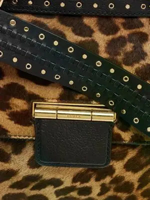 Furla Artesia Leopard-print Shoulder Bag