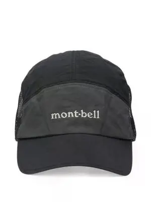MONTBELL Logo-embroidered Mesh-panel Cap - Black
