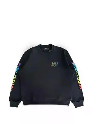 Amiri Rainbow Beverly Hills Logo-print Sweater